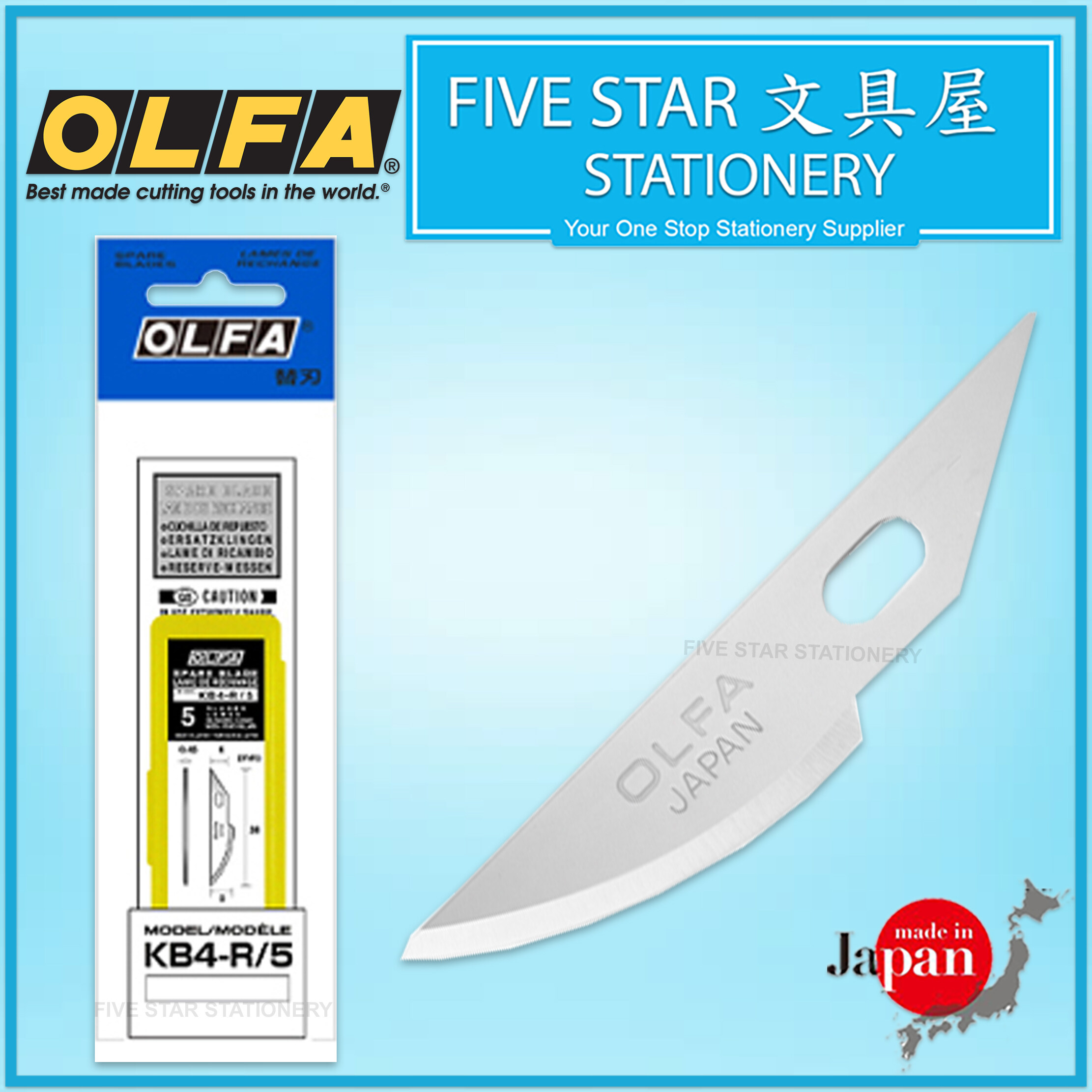 OLFA KB4-R/5 Blade | Lazada
