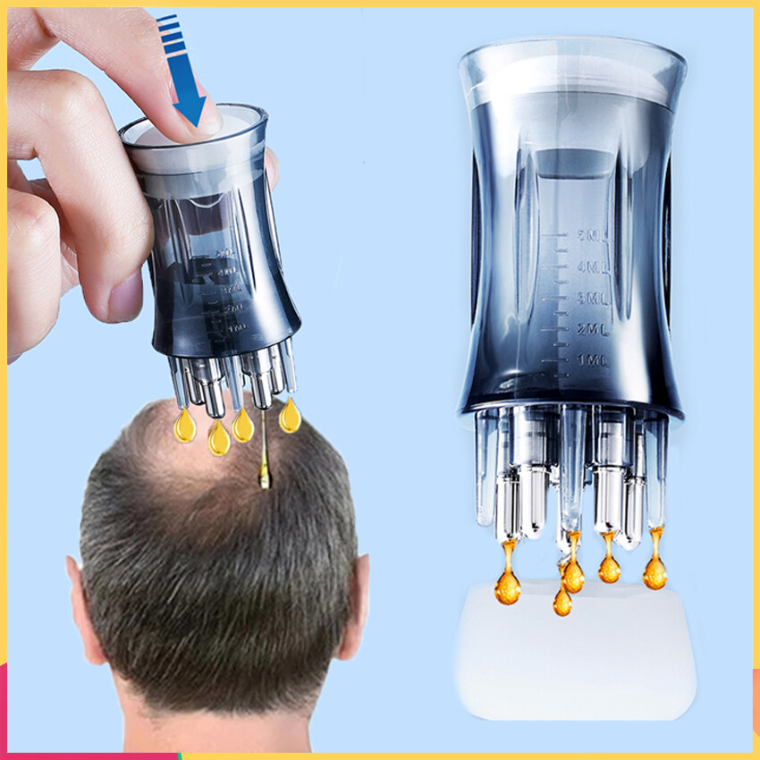 5ml Scalp Applicator Liquid Comb Hair Growth Treatment Head Massager ...