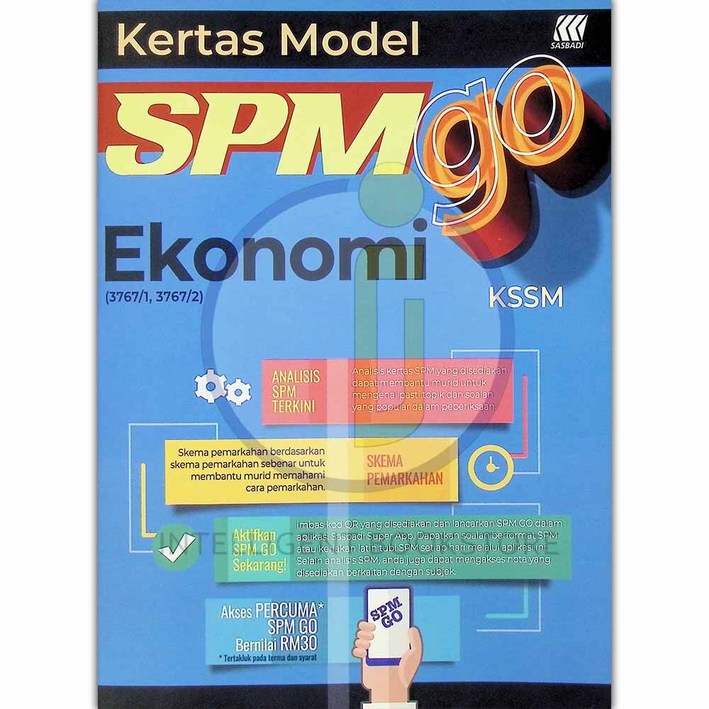 [intelligent] Sasbadi Kertas Model Spm Go Kssm Tingkatan 4 5 2024