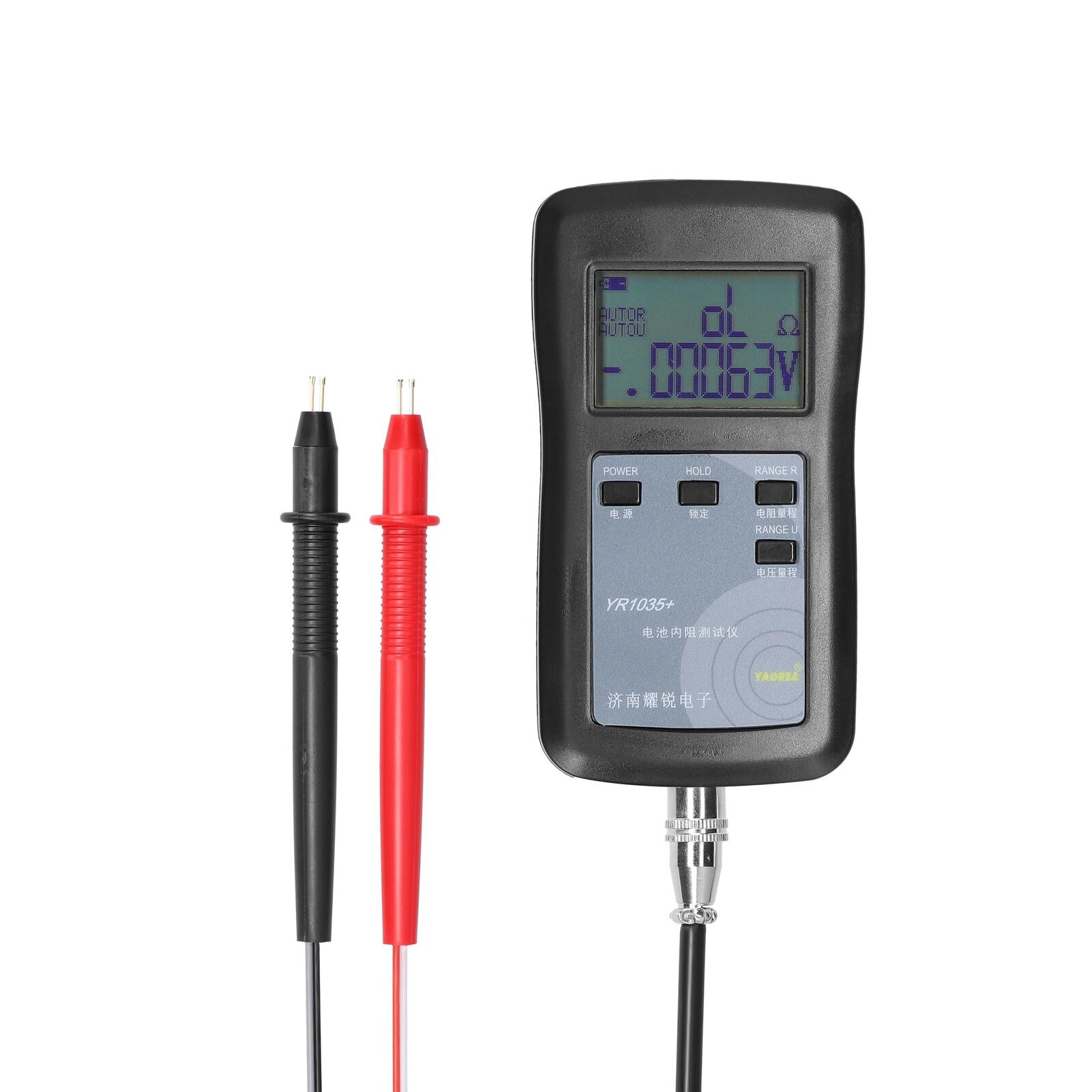 YR1030 TR1030 YR1035 TR1035แบตเตอรี่ภายในความต้านทานการทดสอบคลิปเคลวิน ...