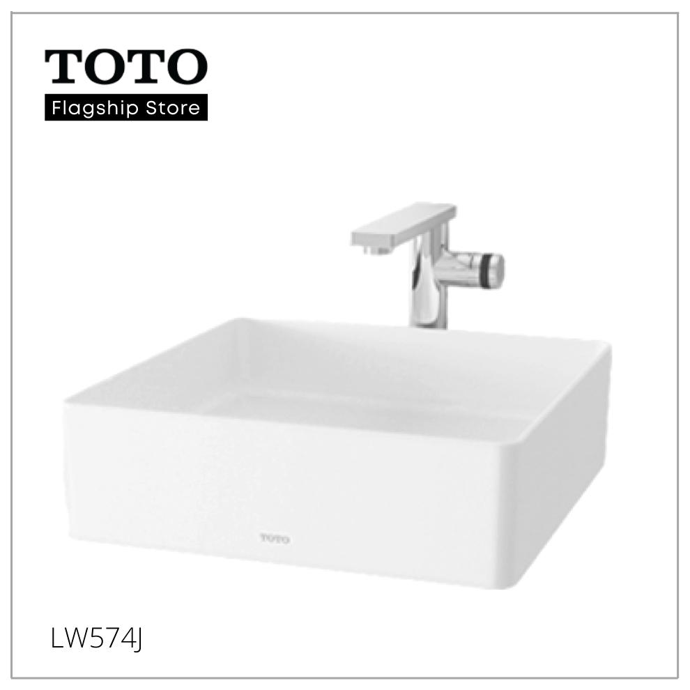 TOTO LW574J Console Basin Set with TX809LV5 Support Fitting - not ...
