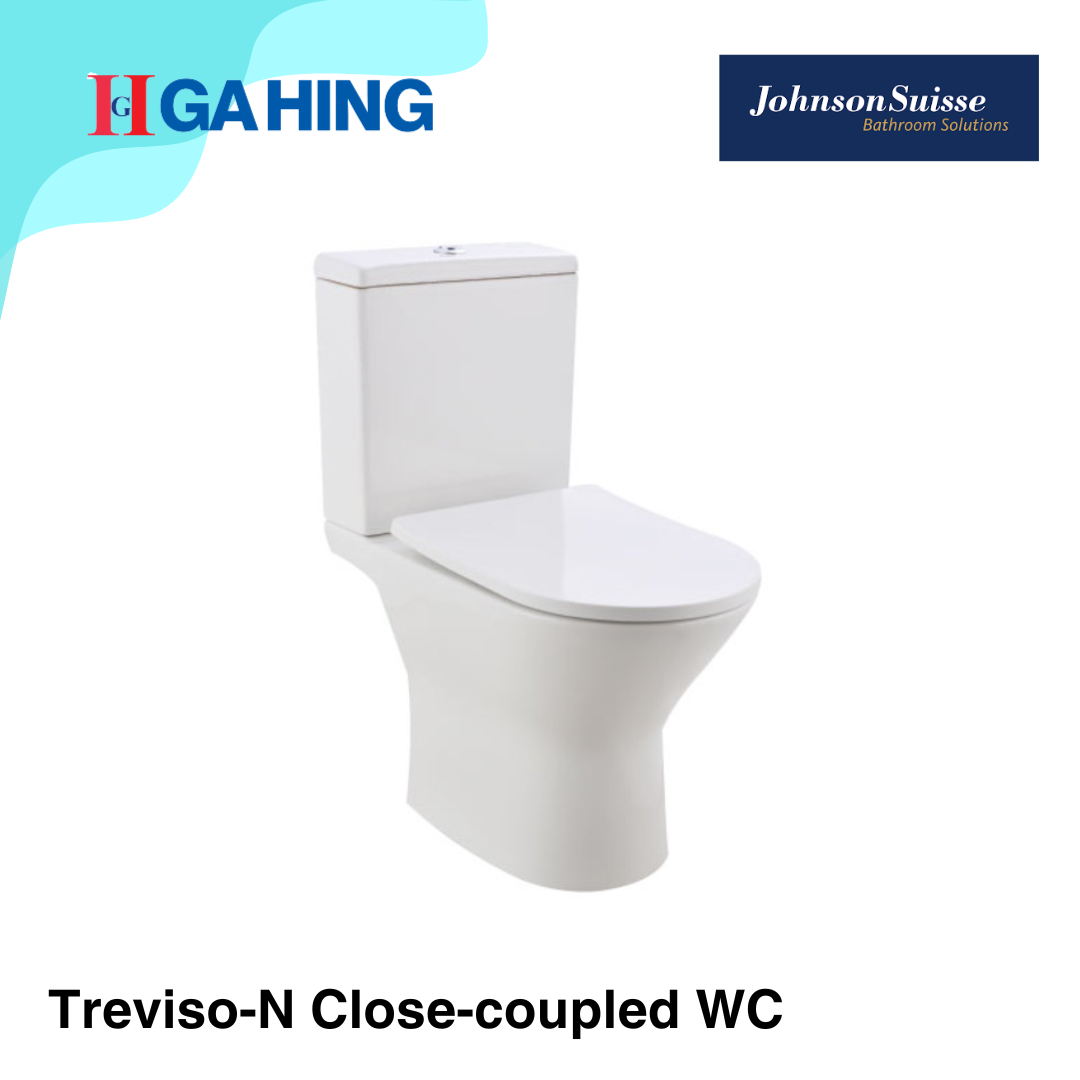 Johnson Suisse Treviso-N Close Coupled Toilet Bowl Water Closet Set S ...