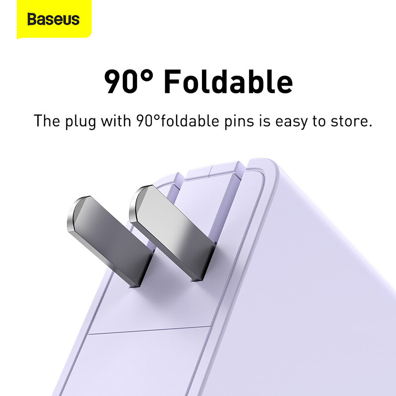 Baseus 20W 2-In-1 PowerBank & Charger 10000MAh CN Plug Power Station ...