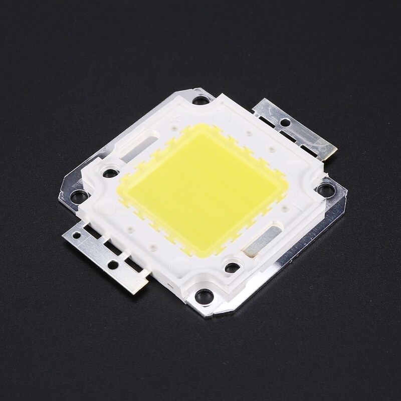 High Power 50W LED chip bulb light lamp DIY White 3800LM 6500K ...