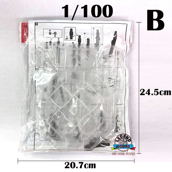 Gundam Action Base Stand MG Black Clear Color MG Stand RE Stand 1/100 ...