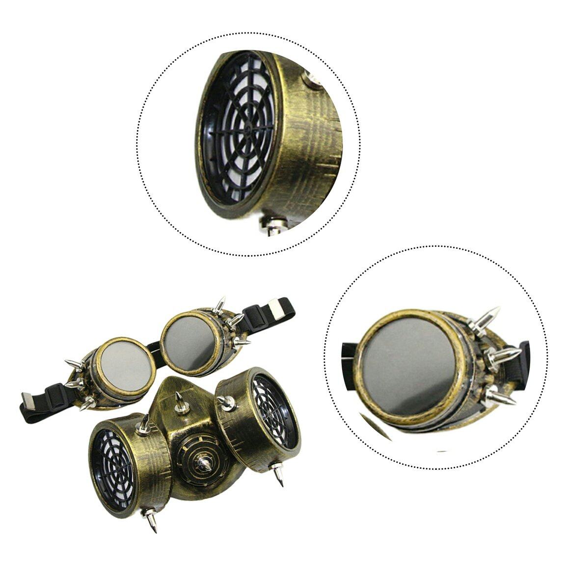 Best Sales Home Party Costume Play Props Easter Steampunk Gas Facemask ...