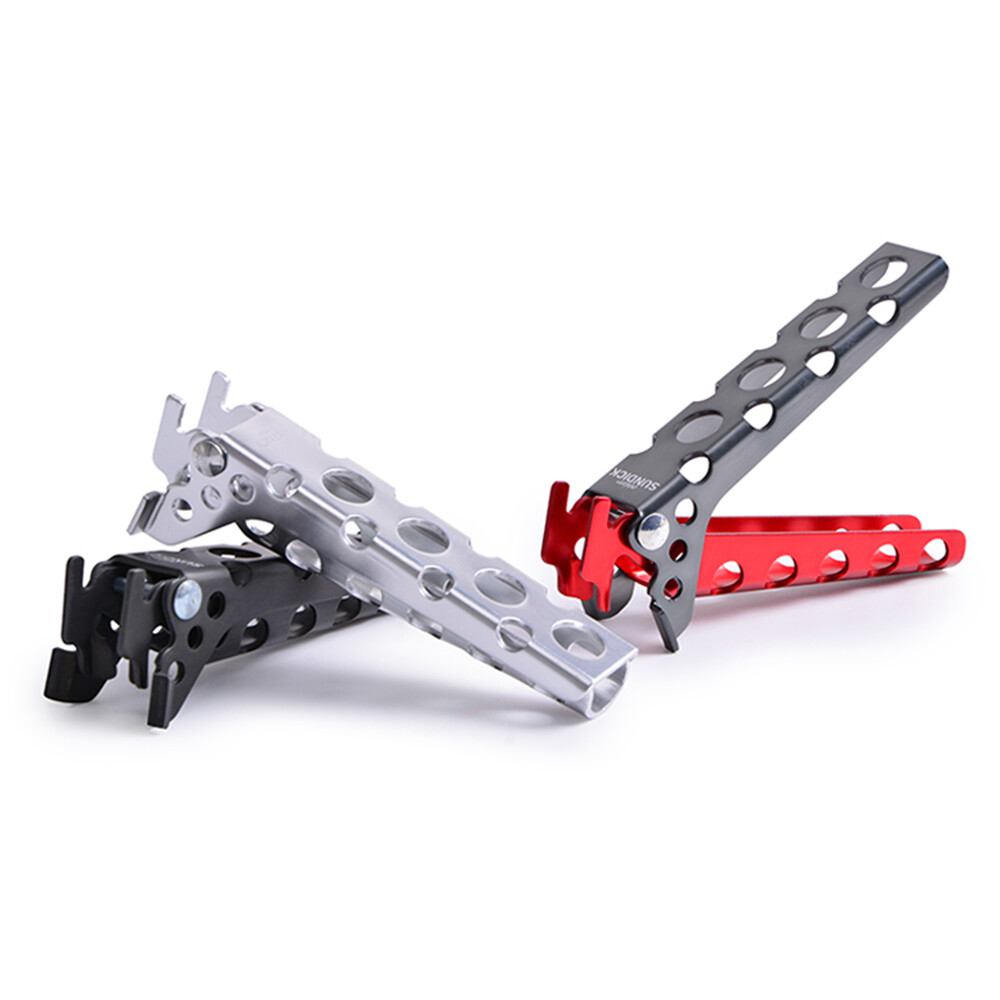 Aluminum Pot Clamp Pan Handler Pot Lifter Cooking Gripper Camping ...