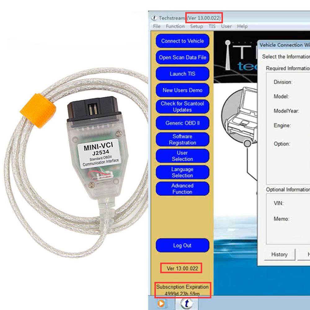 Fancytoy USB เพื่อ OBD2 VCI อินเตอร์เฟสการวินิจฉัยสายเคเบิ้ลสำหรับ ...