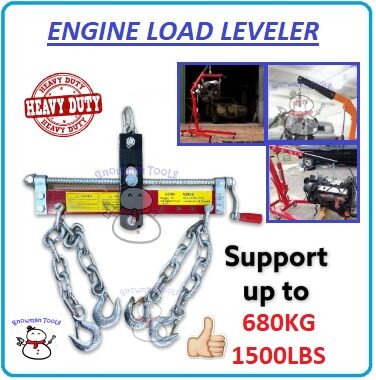 Heavy Duty 680kg 1500Lbs Engine Load Leveler ENGIN CRANE SUPPORT BAR ...
