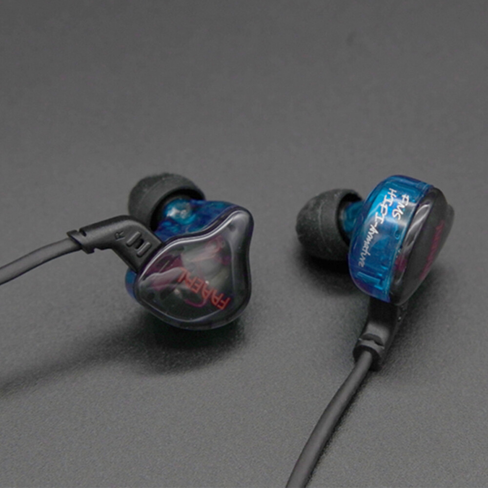 Newest FAAEAL FMS BA+DD Hybrid Earphone Detachable Cable In Ear Audio ...