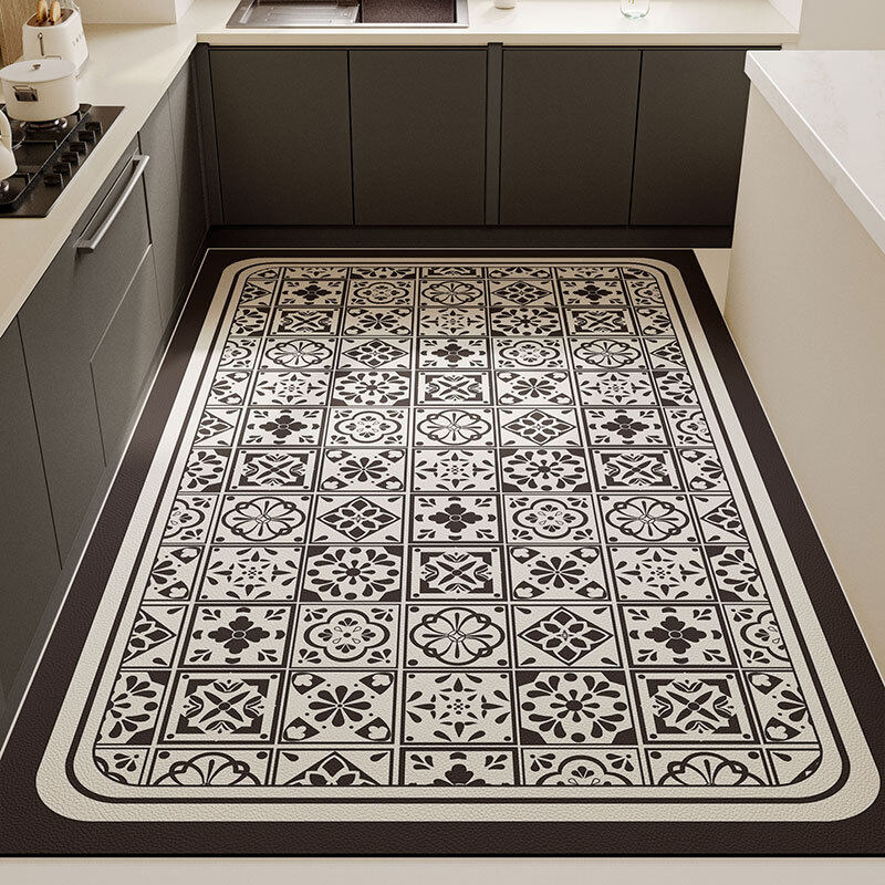 Waterproof Non-Slip Kitchen Mats, Cushioned Anti-Fatigue Kitchen Rugs ...