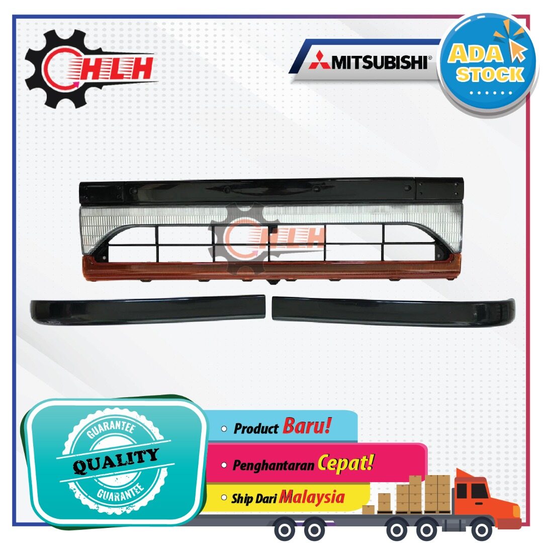 MITSUBISHI CANTER FUSO FE639 3TON - FRONT GRILLE FRONT PANEL (SALONG ...