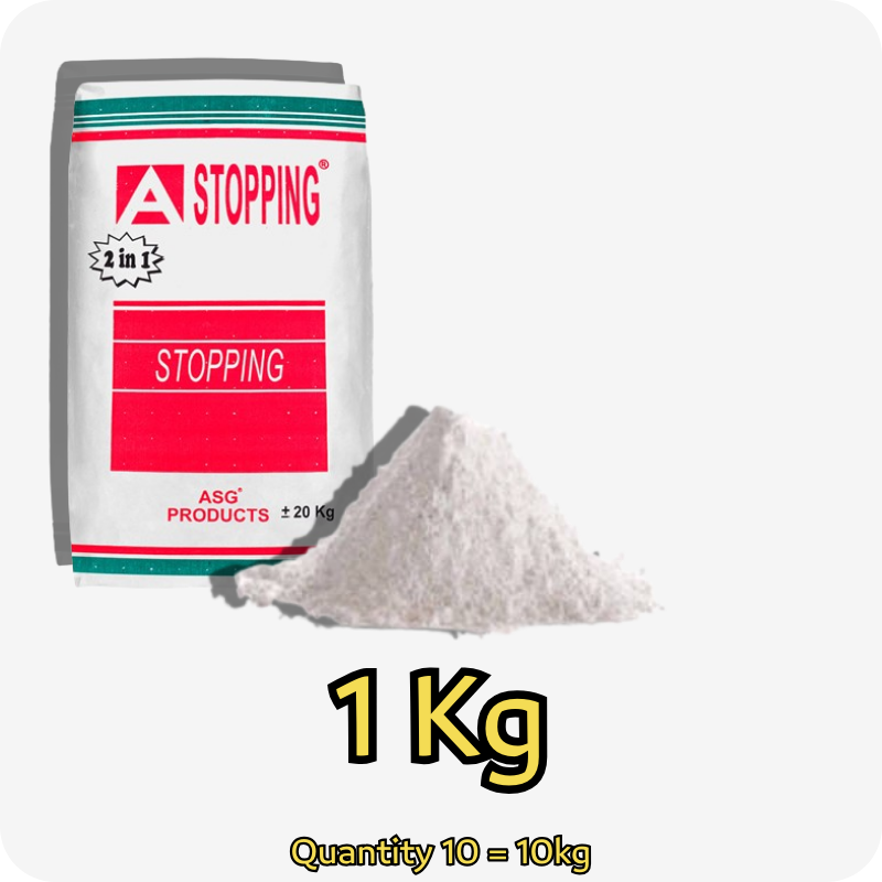 1Kg ASG Cement Stopping Compound Plaster Cement | Lazada