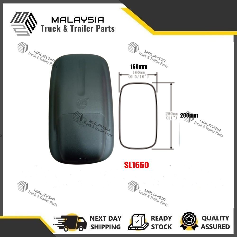 Mitsubishi Canter FE71 FE83 FE85 SIDE MIRROR/ CERMIN SISI (SL1660/SL ...
