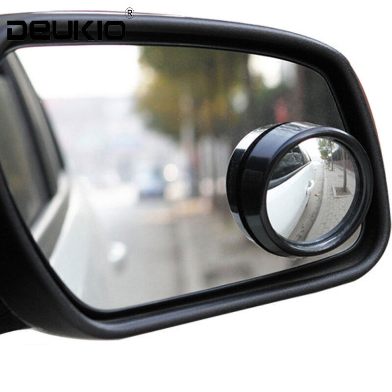 1 Pair Car Small Round Mirror Car Exterior Accessories Small Rearview ...