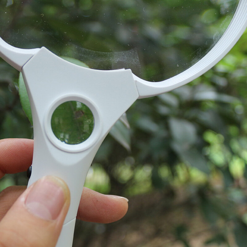 【Flash Sale】25X Extra Large Strong Magnifying Glass 3 Bright LED Zoom ...