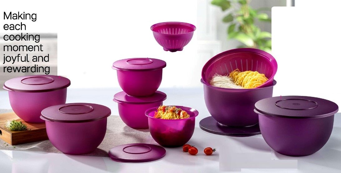Tupperware Expression Bowl Set (8 pc) | Lazada