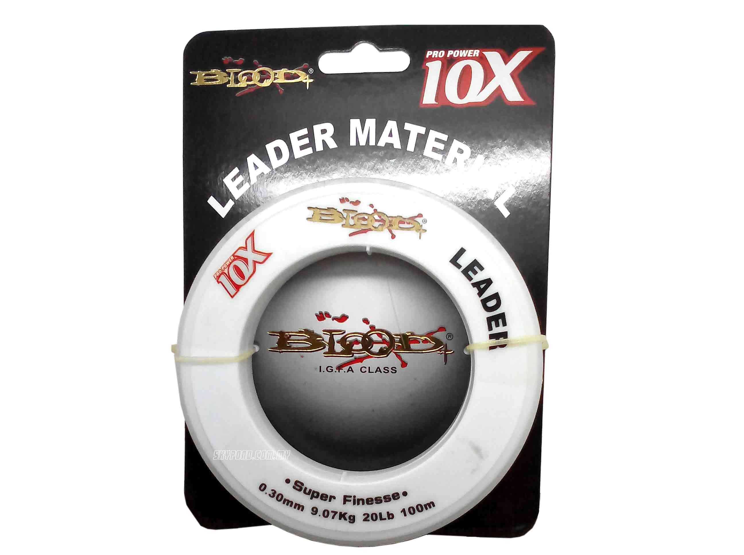 Blood-X 10X Pro Power Fluoro Carbon Leader Line | Lazada
