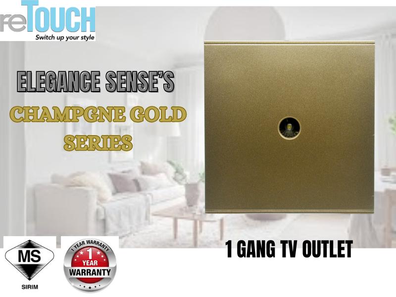 [SIRIM] Retouch Elegance Sense's Switch Socket Flat Pin / Universal ...