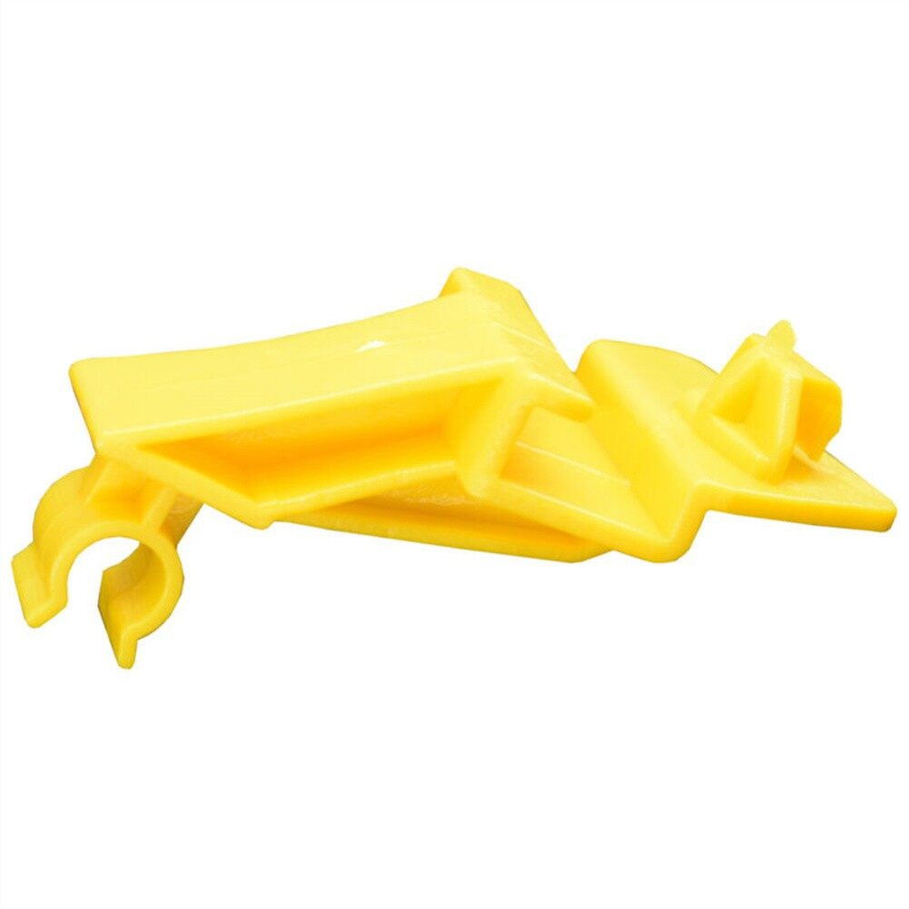 ทนทานหนีบคลิปฝากระโปรงหน้าสนับสนุนสีเหลือง1763358 8A61-16828-AC ...