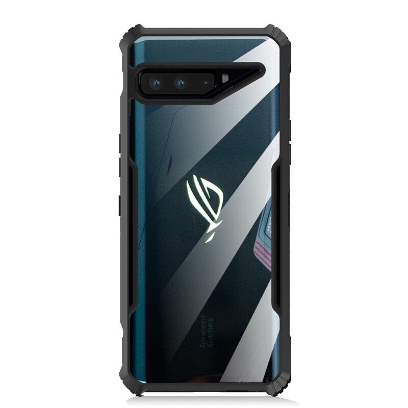 เคสป้องกันการตกสำหรับ ASUS Rog Phone 3 7 6 Pro เคสกันกระแทกแบบใสพร้อมฝา ...