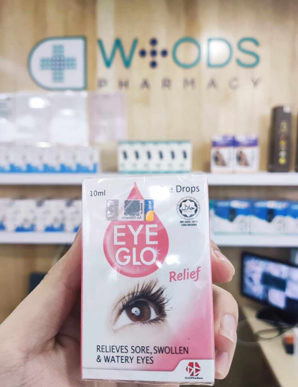 WOODS PHARMACY EYE GLO REGULAR / MOIST / PLUS / RELIEF 10ML | Lazada