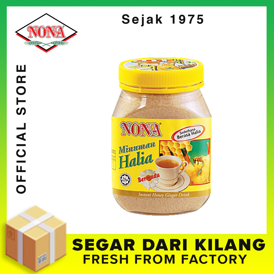 Nona Ginger Honey Drink Jar 300g ( Halal , Segar dari kilang , Minuman ...