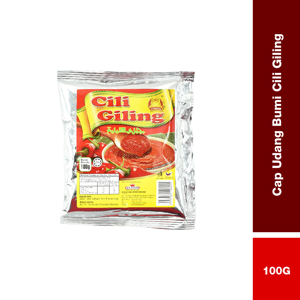 CAP UDANG BUMI CILI GILING 100G | Lazada