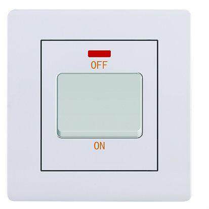 ART DNA A38 20A Double Pole Switch (White) | Lazada