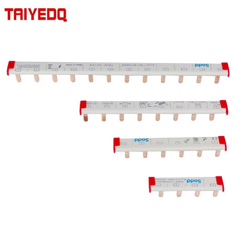 Busbar 1p 4/6/8/12 Pole 63a Air Switch Terminal Block Pure Copper ...