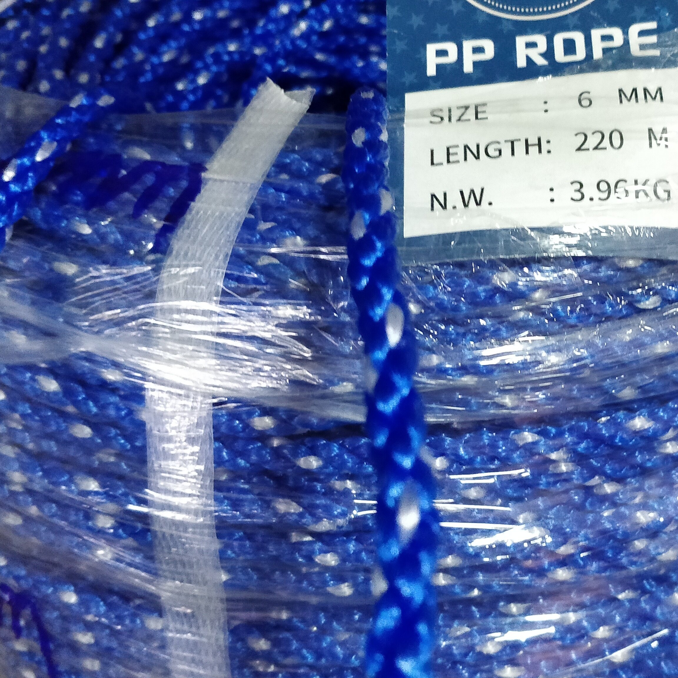 [ROLL] PE rope Biru Blue PE rope 6mm 8mm 10mm 12mm 14mm 16mm / Tali PE ...