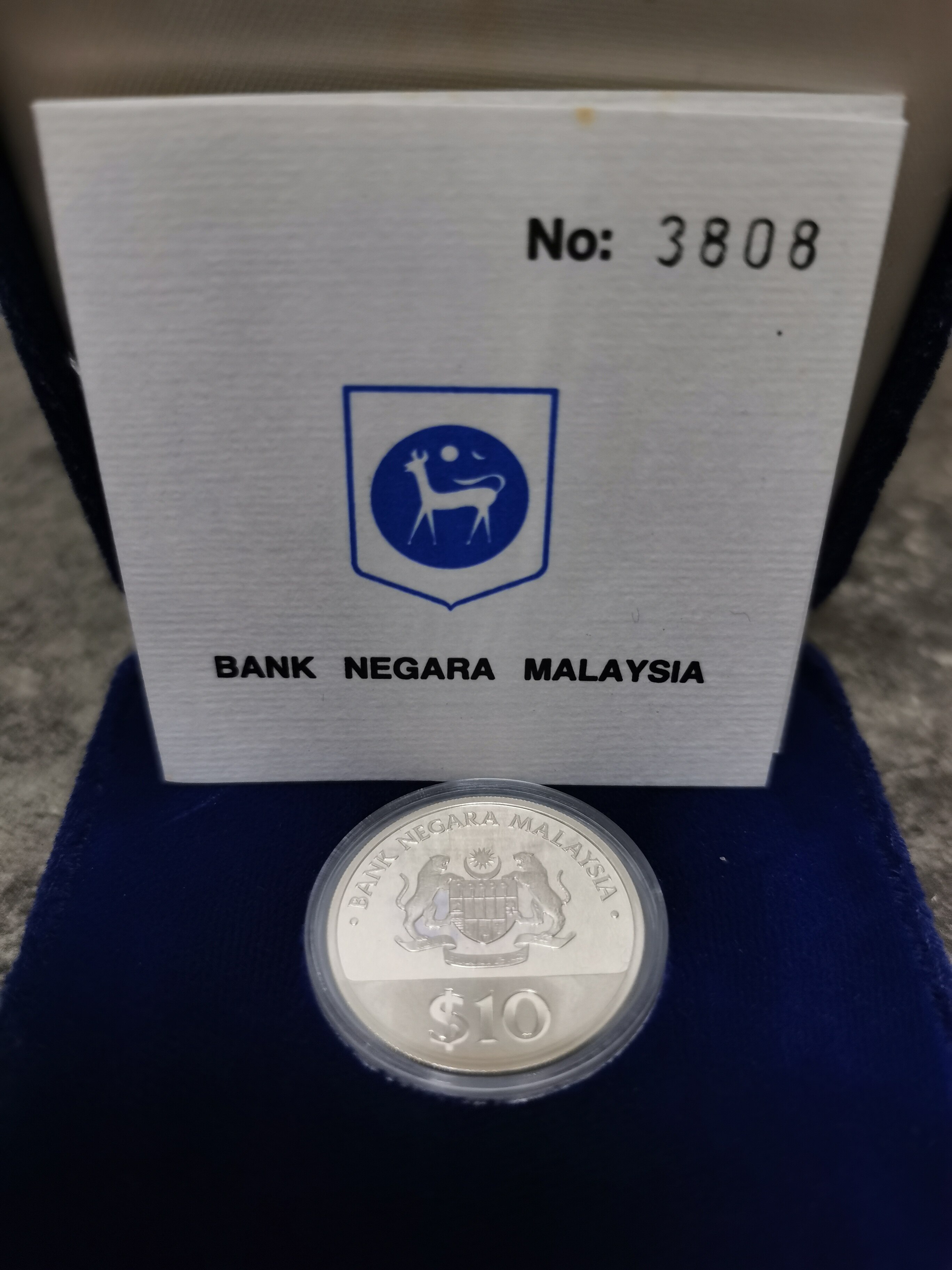 1987 Malaysia 10 RINGGIT Coin (30 Tahun Merdeka 1957-1987) | Lazada