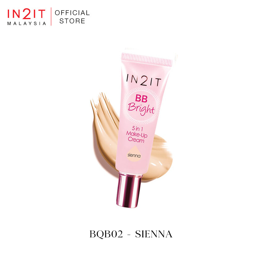 IN2IT BB Bright 5 in 1 Make-up Cream SPF50 PA+++ 20ml (BQB) [Halal ...