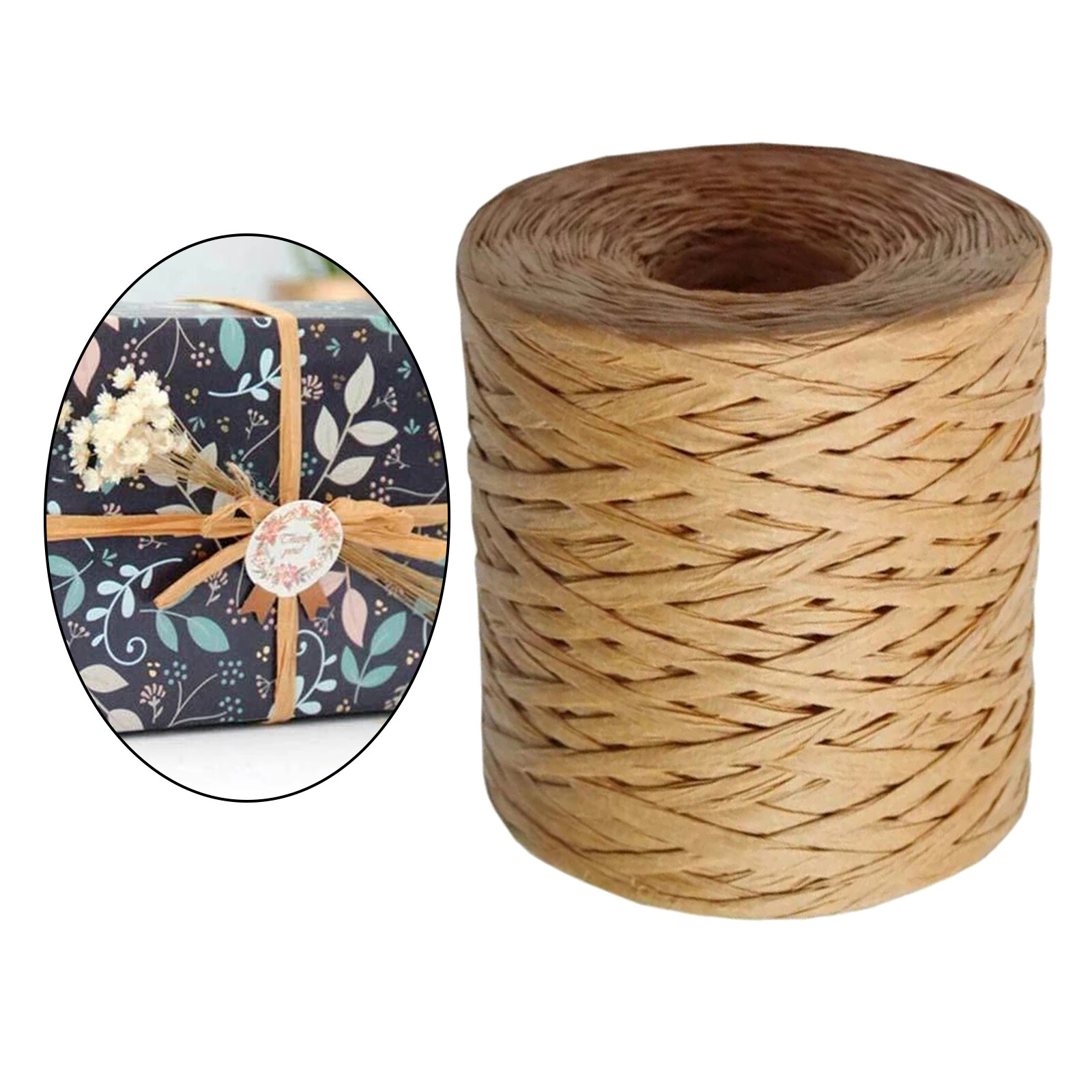 Harilla 200M กระดาษเส้นใยปาล์มริบบิ้นเป็นมิตรกับสิ่งแวดล้อม Twine ...