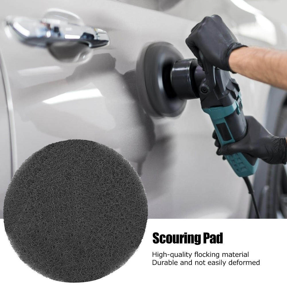 5Pcs 5in 125mm Scouring Pad Self Adhesive Disc Plate Grinding Machine ...