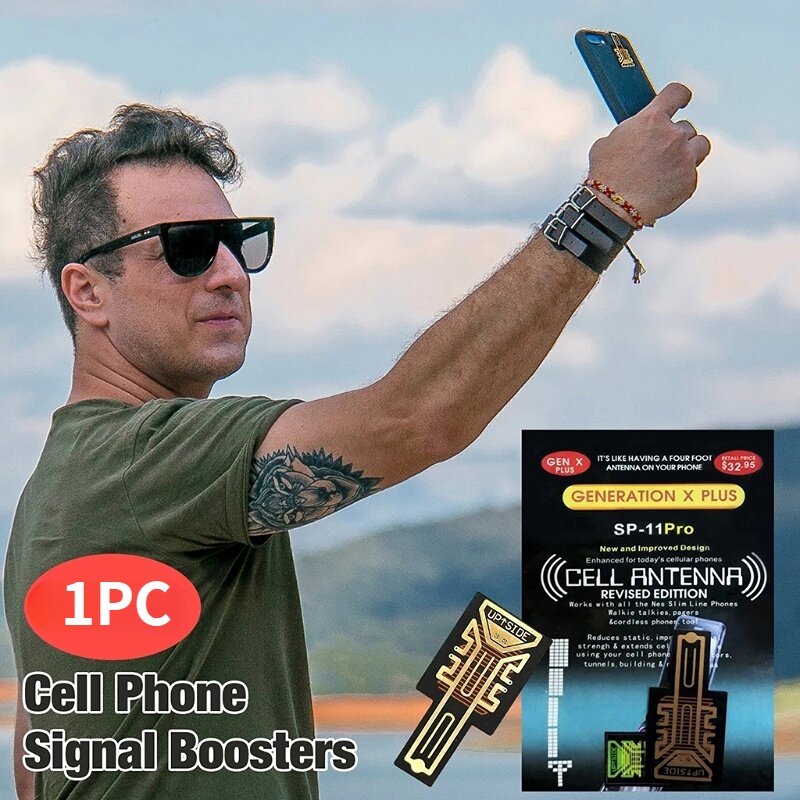 Signal Enhancement Stickers Portable Signal Booster SP11 Pro Mobile ...