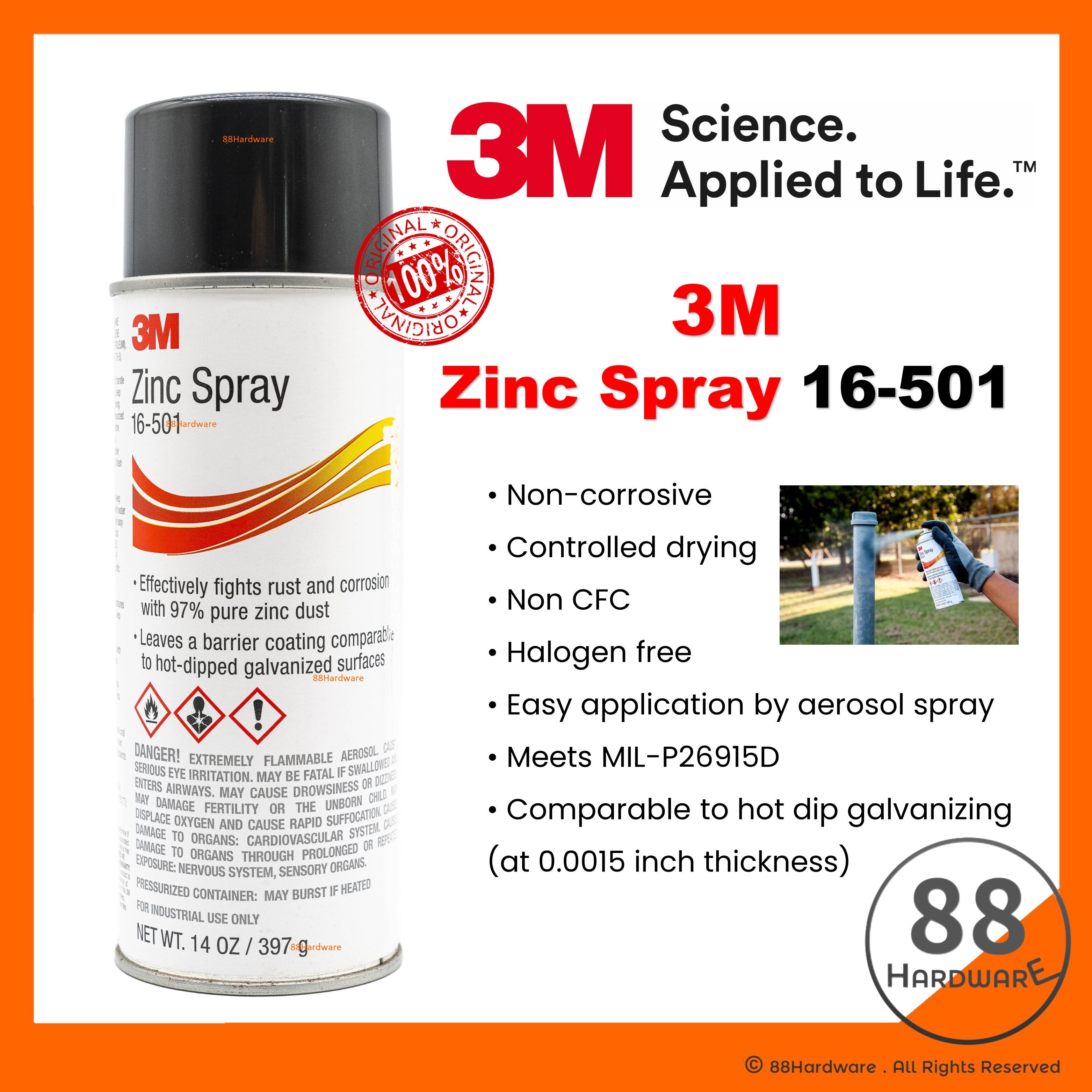 3M Zinc Spray 16-501 / Galvanized spray / 3M Zinc Spray 16501 | Lazada