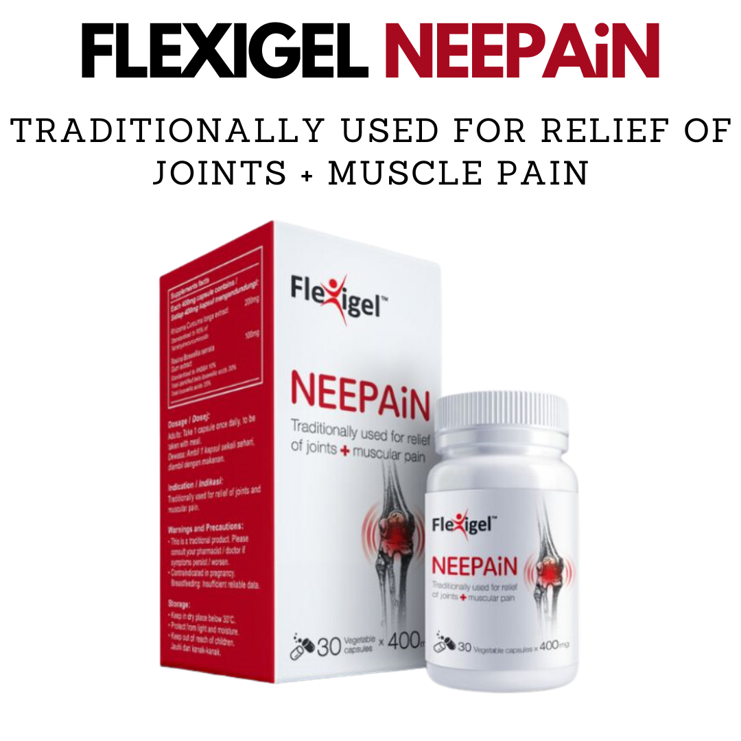 FLEXIGEL NEEPAiN 400mg Capsules 30's | Lazada
