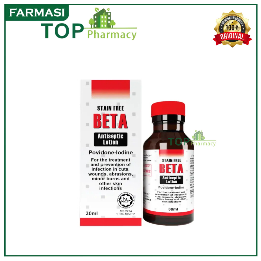 BETA ANTISEPTIC LOTION 30ML (20238) | Lazada