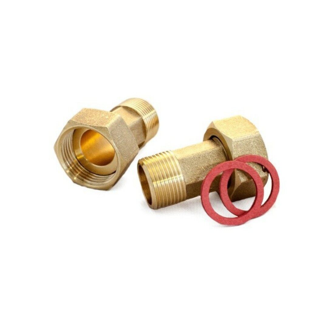 3/4 INCH X 1/2 INCH BRASS METER COUPLING / WATER METER SOCKET / WATER ...