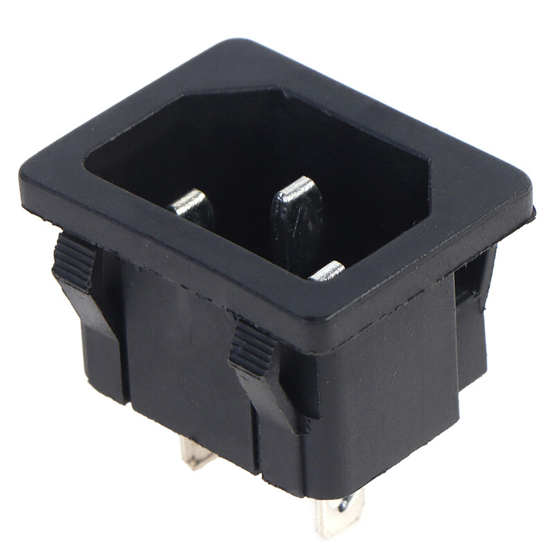 💖New Production💖 AC Socket 3 Pin 250V Rocker Switch 10A Inlet Plug ...