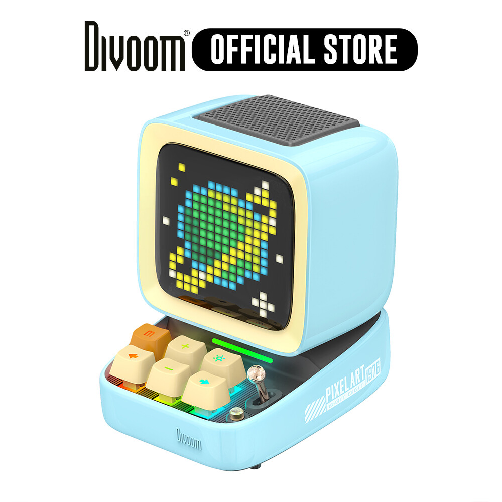 Divoom Ditoo Pro Global Version Pixel Art Bluetooth Speaker - Blue | Lazada