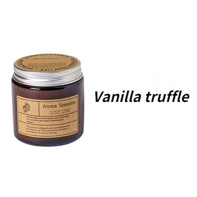 Tuberose & Vanilla เทียนหอมขี้ผึ้งถั่วเหลือง Flameless เทียน15ชั่วโมง ...