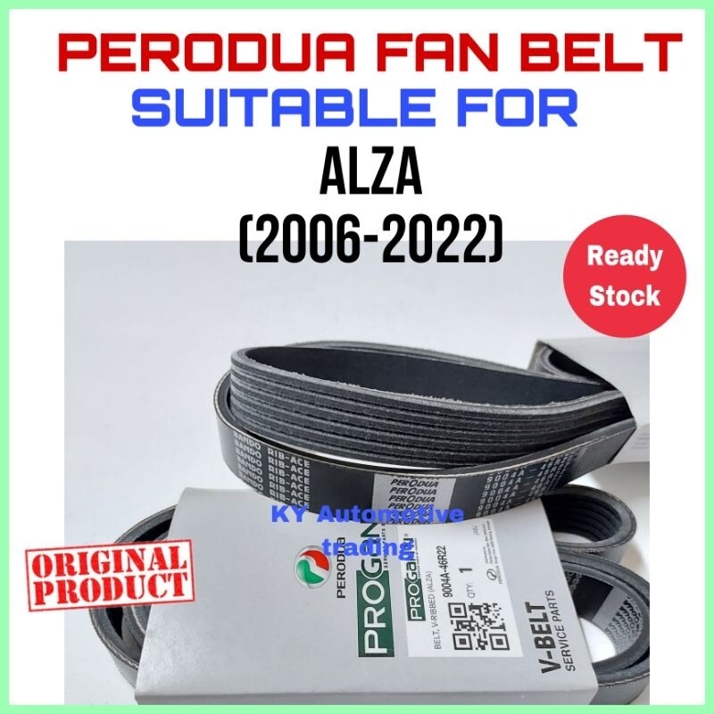 FAN BELT FOR PERODUA ALZA (2006-2022) 9004A-46R22 6PK1735 | Lazada