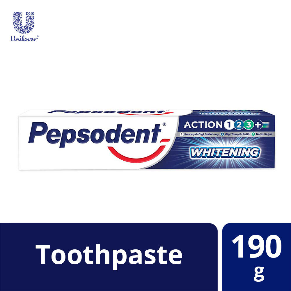 Pepsodent Plus COMPLETE 8 Whitening Toothpaste 190g | Lazada