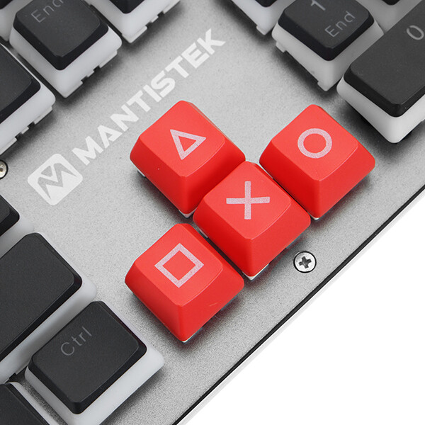 4Pcs ทิศทาง Keycap R1 OEM Backlit ชี้ Keycaps 4ปุ่ม DIY สำหรับ Gaming ...