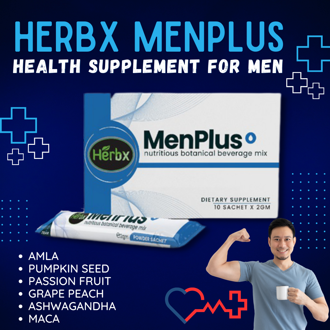 Herbx Menplus Nutritious Botanical Beverage Mix for Men | Lazada