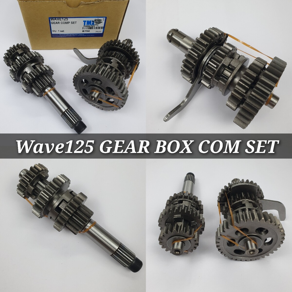 Standard Gear Box Complete Set Wave125 / Wave110 / Ex5 | Lazada