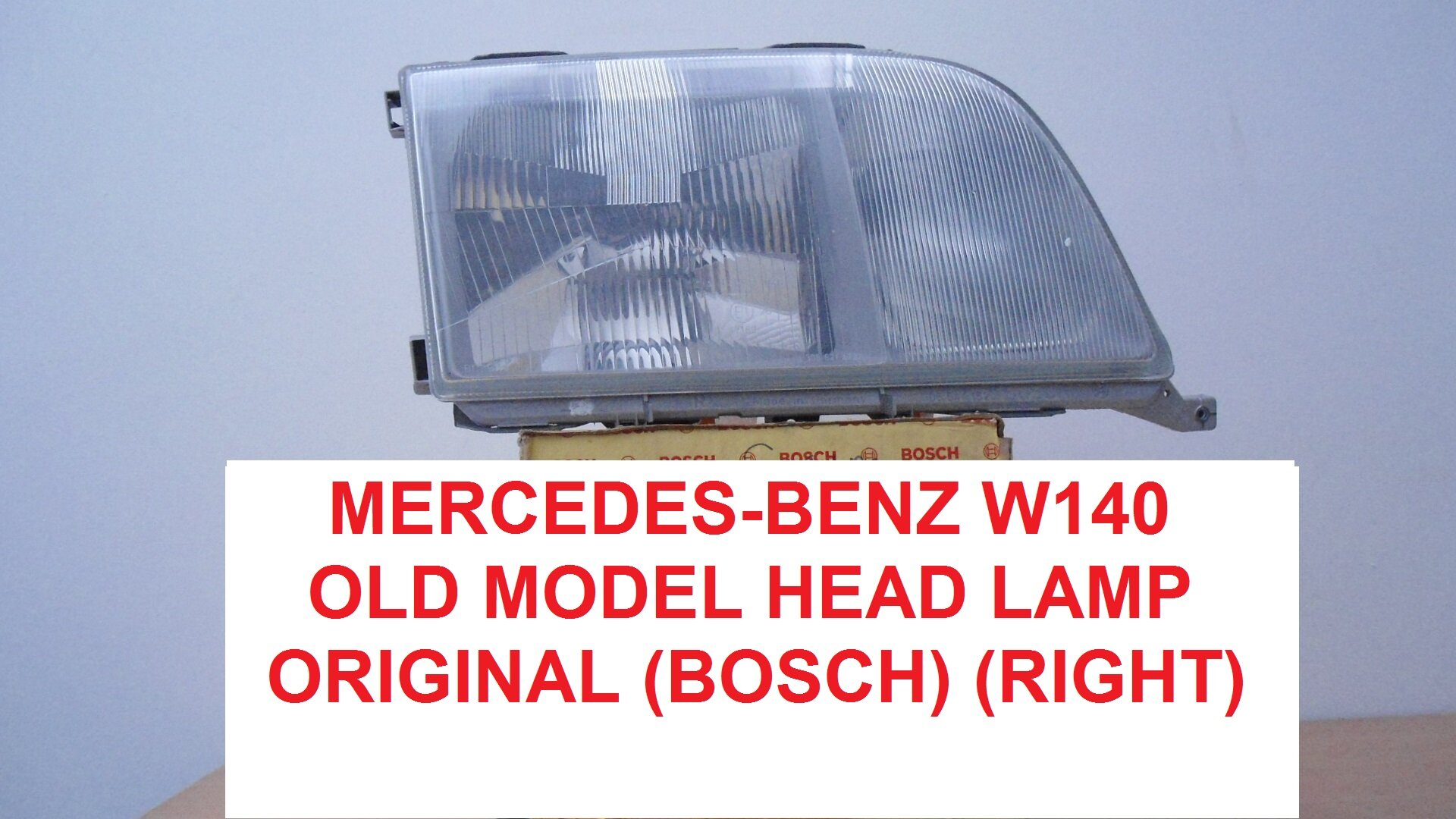 MERCEDES-BENZ W140 HEAD LAMP ORIGINAL (BOSCH) (RIGHT) | Lazada