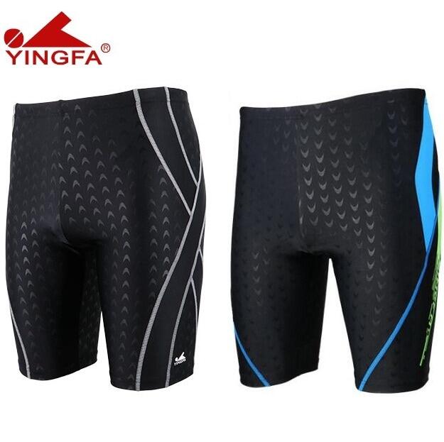 Yingfa 2021 Sharkskin Boys Men's Long Racing Swimming Jammers Swim ...